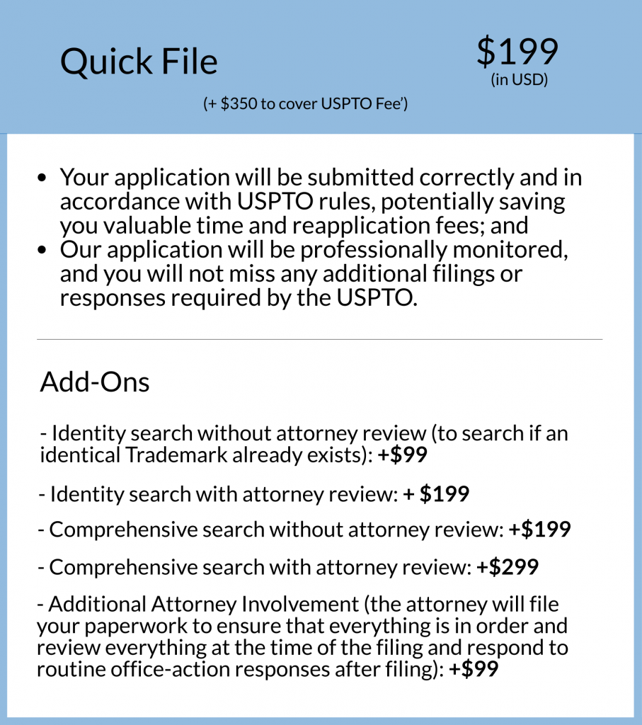 Quick-File – The Trademark Filing Company